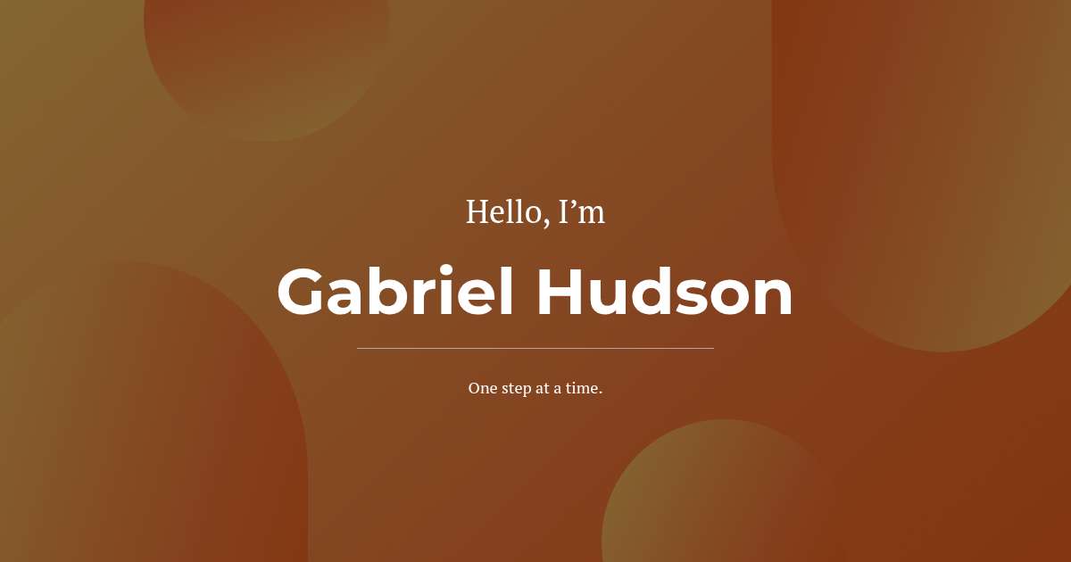 Gabriel Hudson