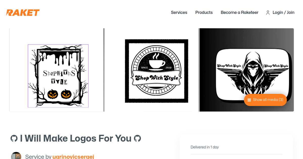 🎨 I Will Make Logos For You 🎨 by shopwithstyle - Raket.PH