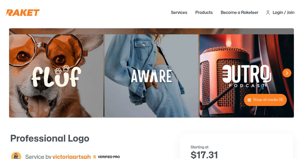Professional Logo by victoriaartsph - Raket.PH