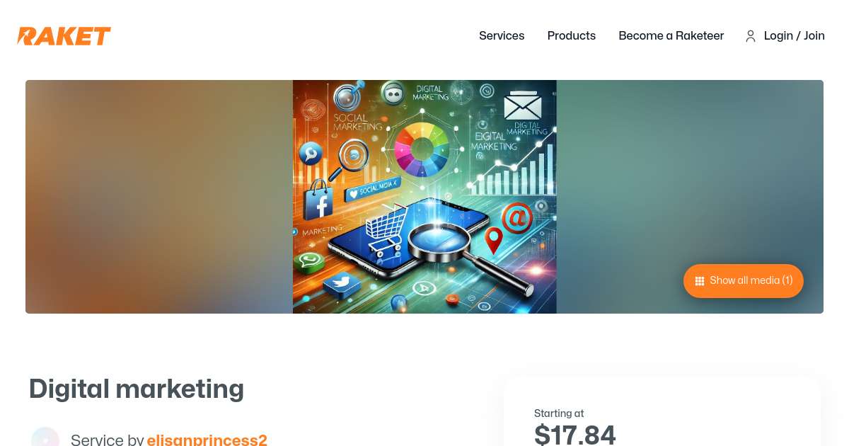 Digital marketing by elisanprincess2 - Raket.PH