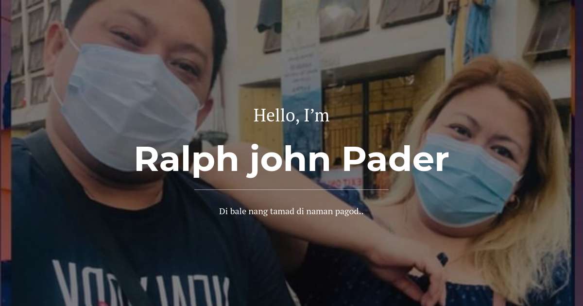 Ralph john Pader