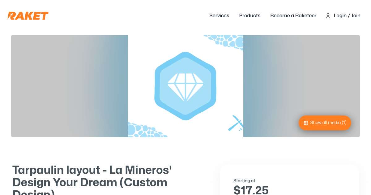 Tarpaulin layout - La Mineros' Design Your Dream (Custom Design) by ...