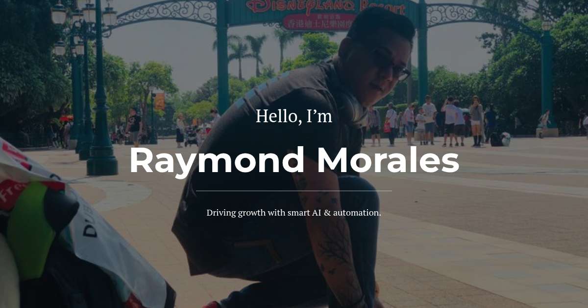 Raymond Morales