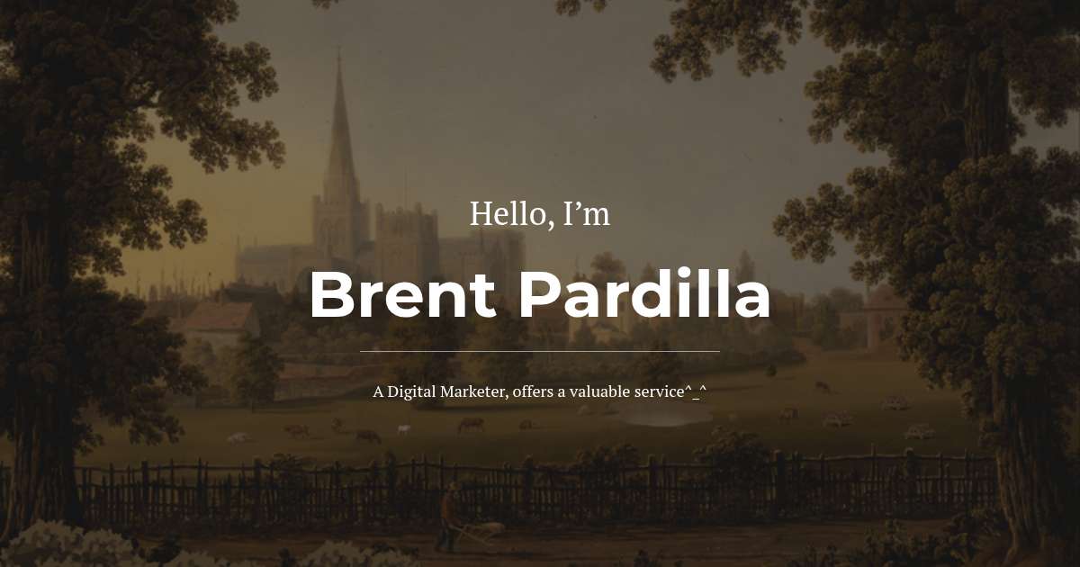 Brent Pardilla