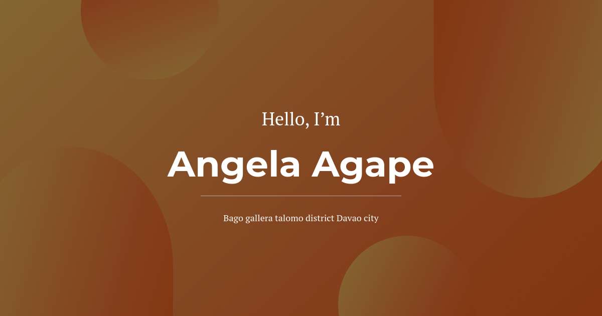 Angela Agape