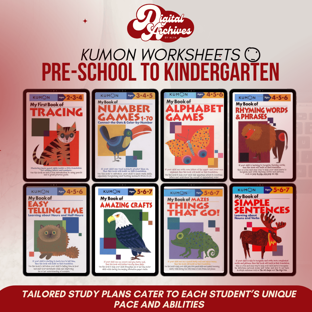 Kumon Preschool Worksheets