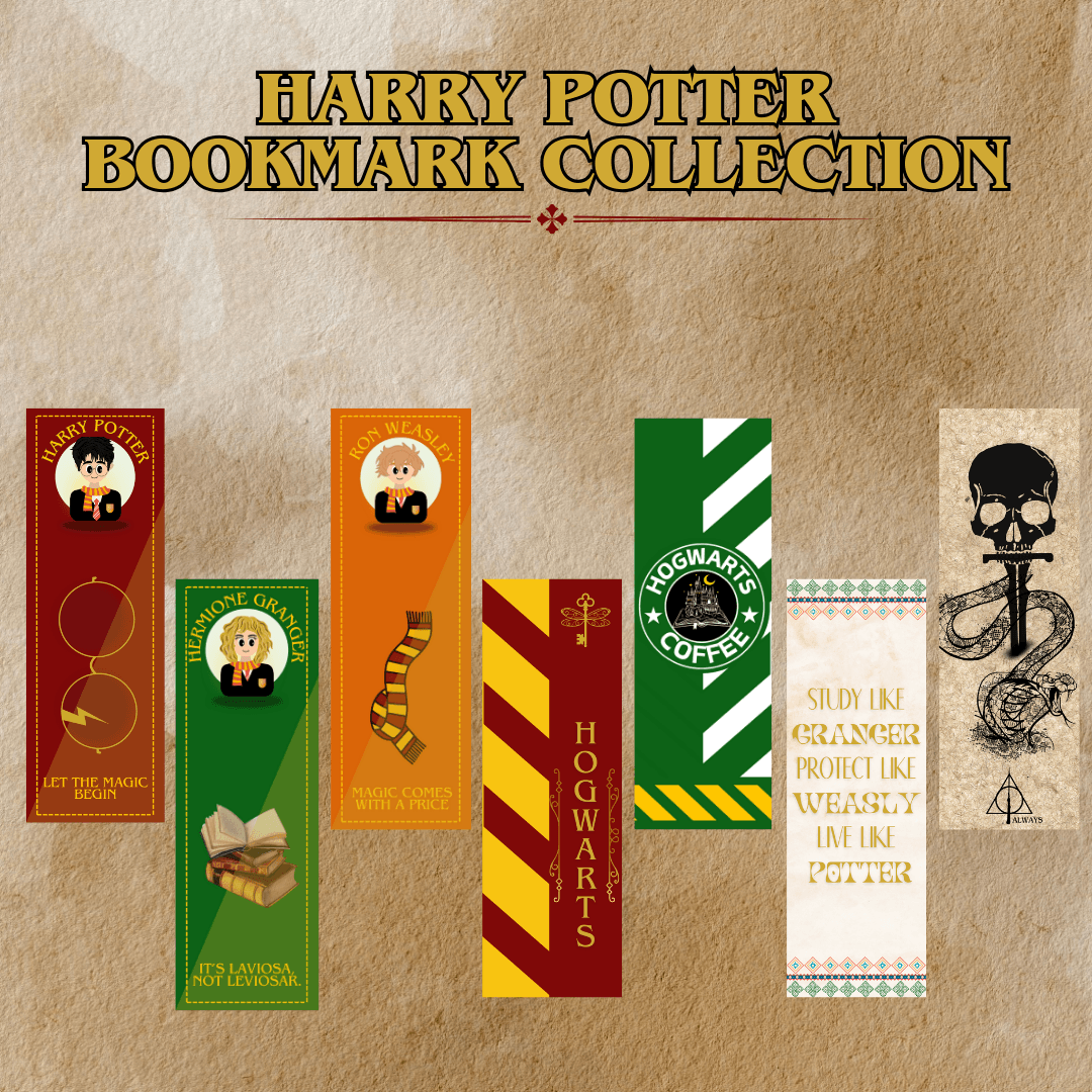 Printable Bookmarks Harry Potter Harry Potter NFC Bookmark – Opens