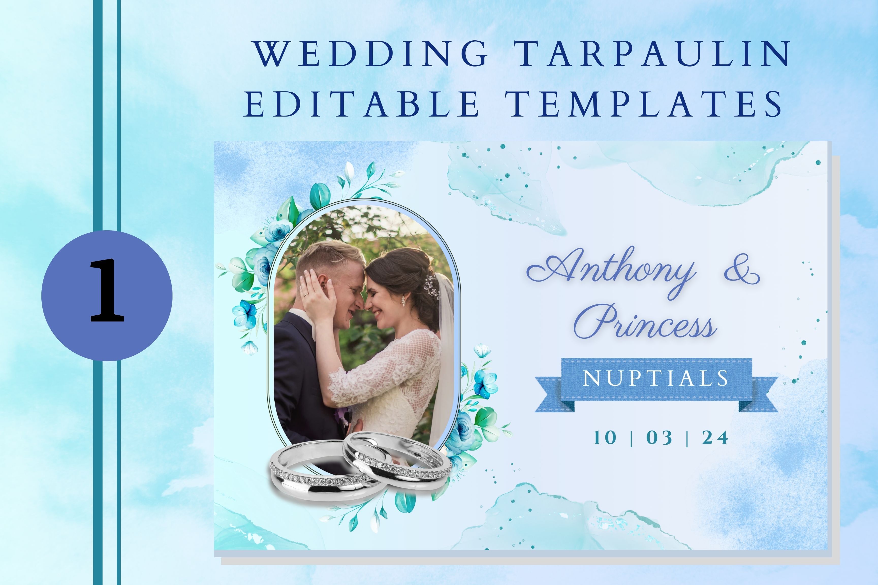 Wedding Tarpaulin Designs Sample Free Custom Printable Wedding Poster