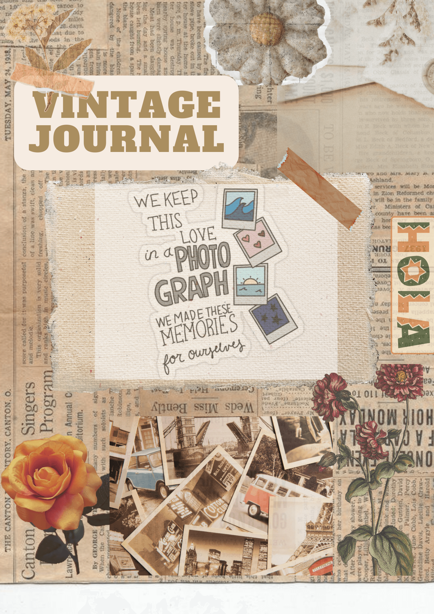 Vintage Scrapbook Designs