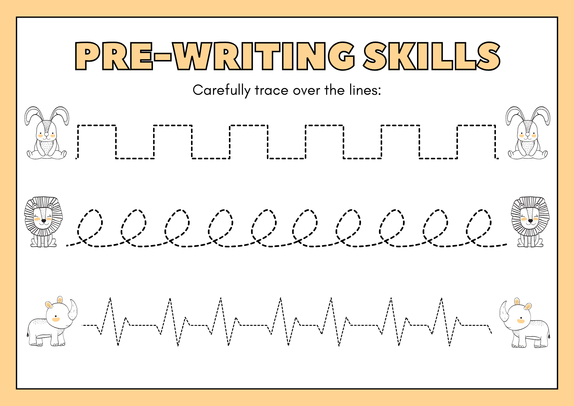 Writing Skills For Kids Worksheets