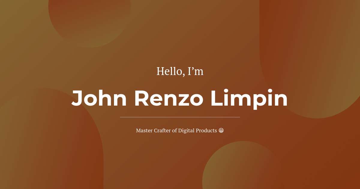 John Renzo Limpin