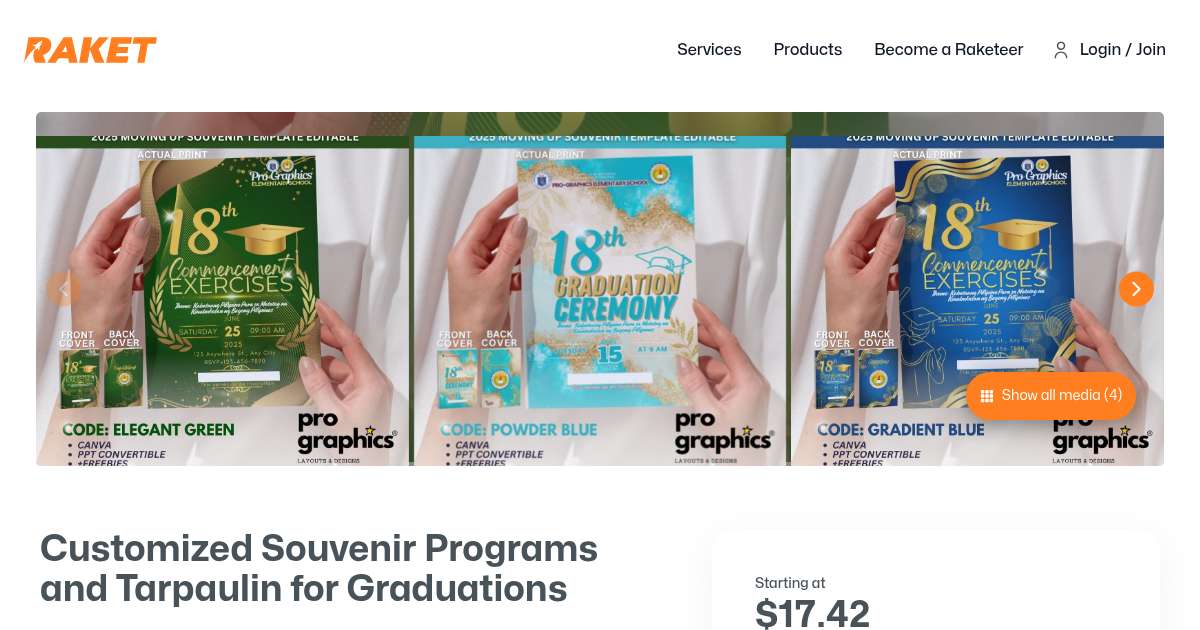 Customized Souvenir Programs and Tarpaulin for Graduations by ...