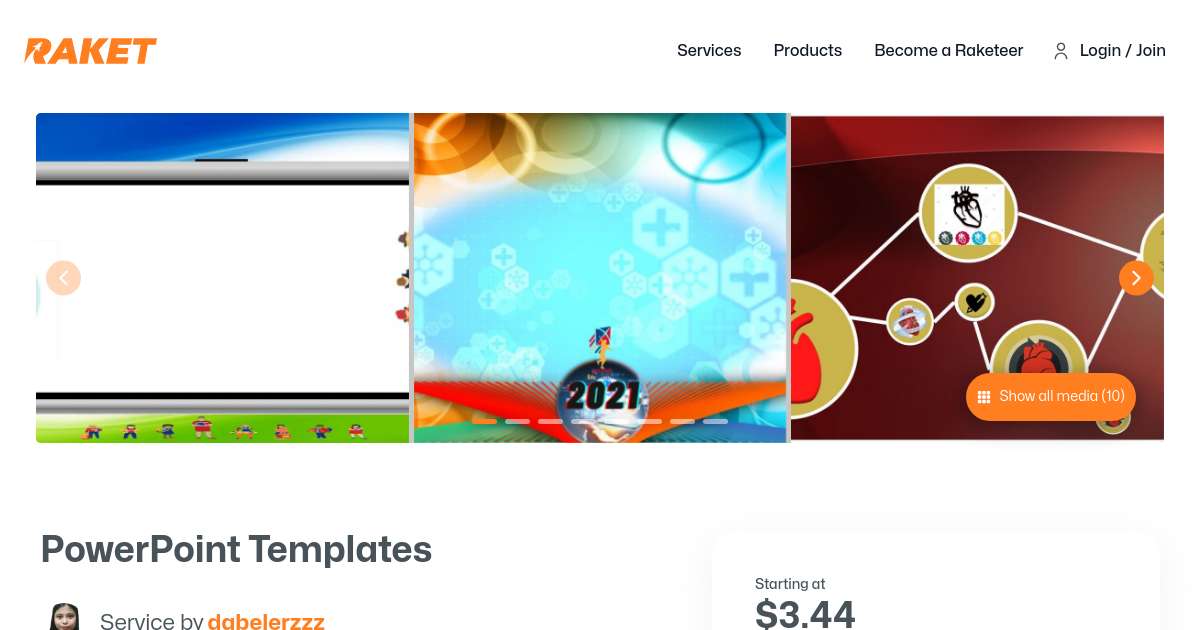 PowerPoint Templates by dabelerzzz - Raket.PH
