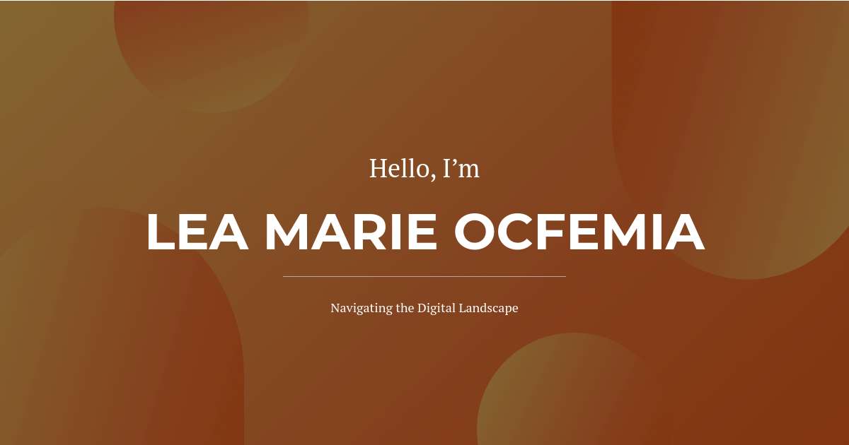 LEA MARIE OCFEMIA