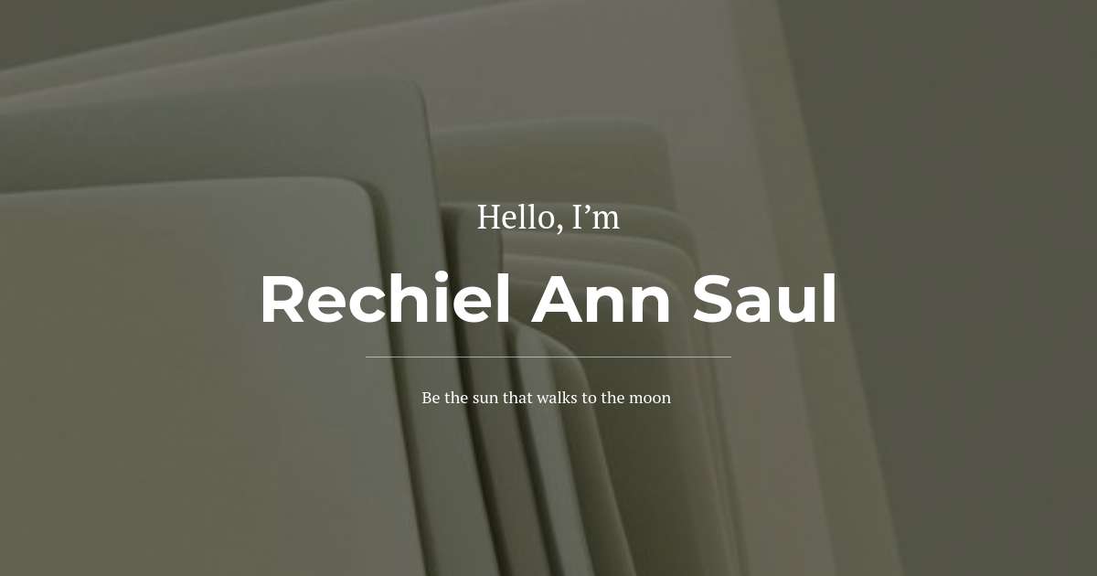 Rechiel Ann Saul