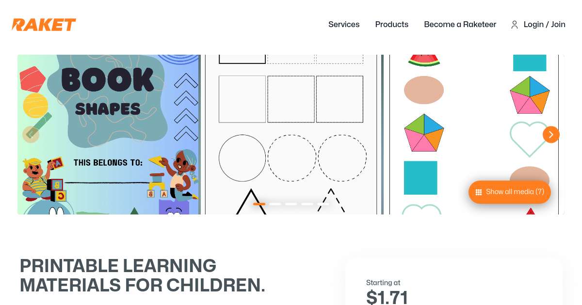 PRINTABLE LEARNING MATERIALS FOR CHILDREN. by dianebuyuccan - Raket.PH