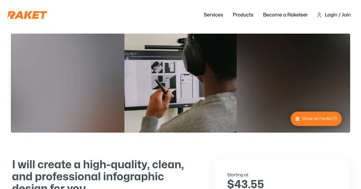 I will create a high-quality, clean, and professional infographic ...