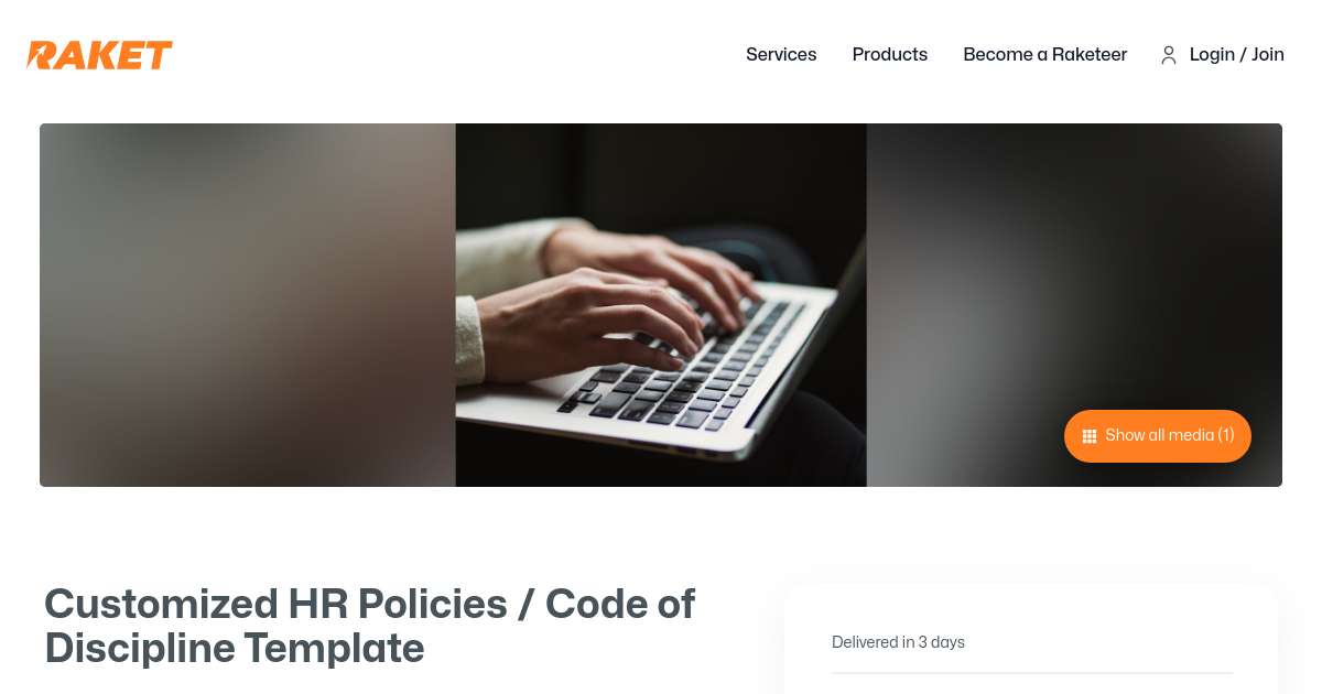 Customized HR Policies / Code of Discipline Template by hachibymvim ...