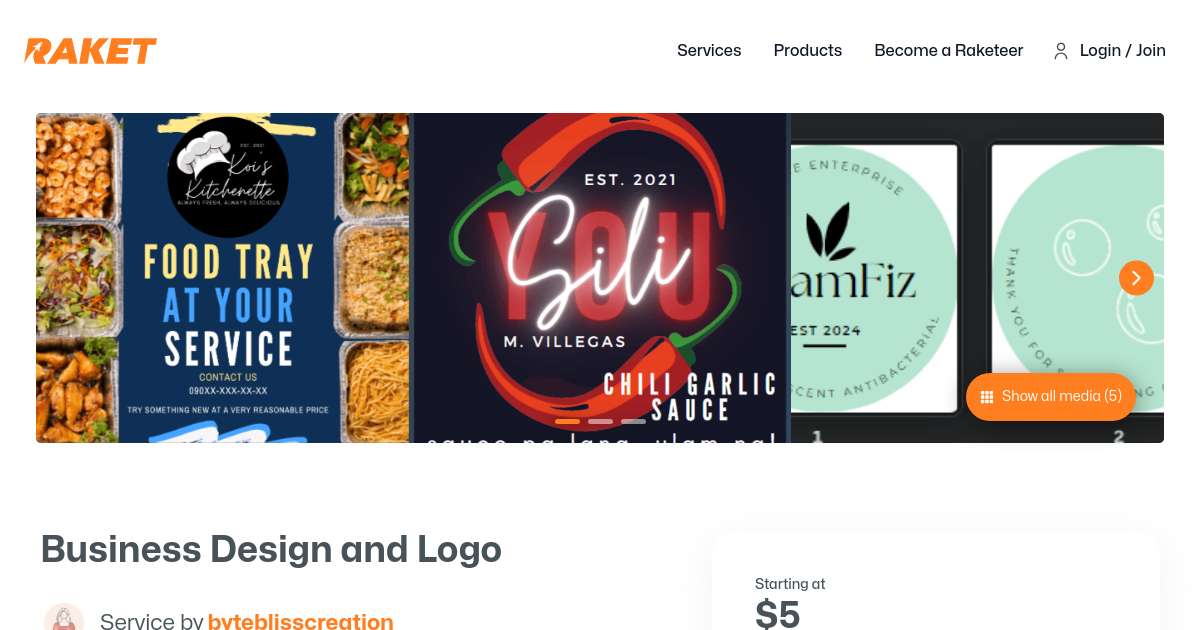 Business Design and Logo by byteblisscreation - Raket.PH