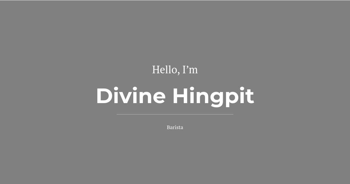 Divine Hingpit