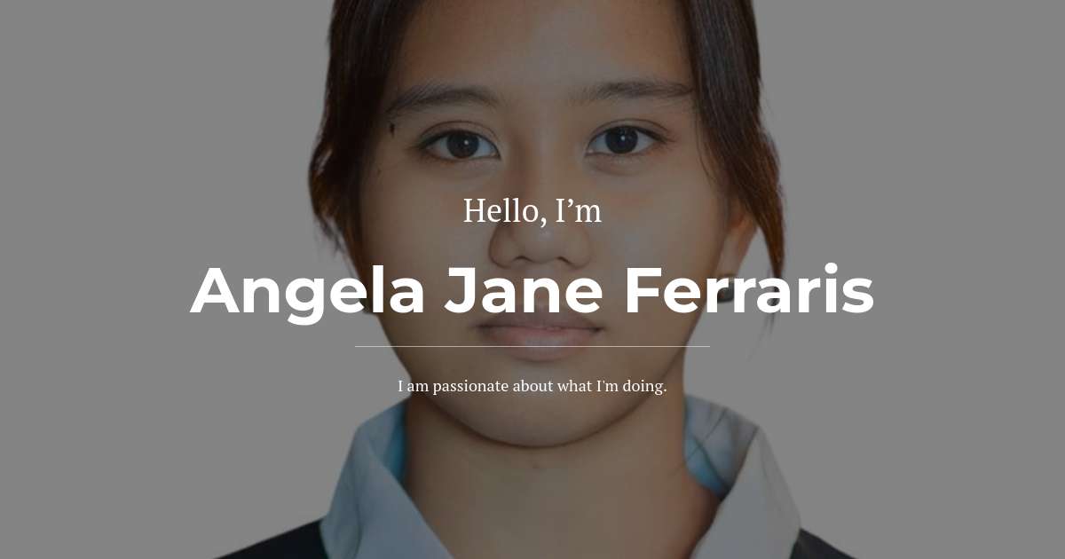 Angela Jane Ferraris