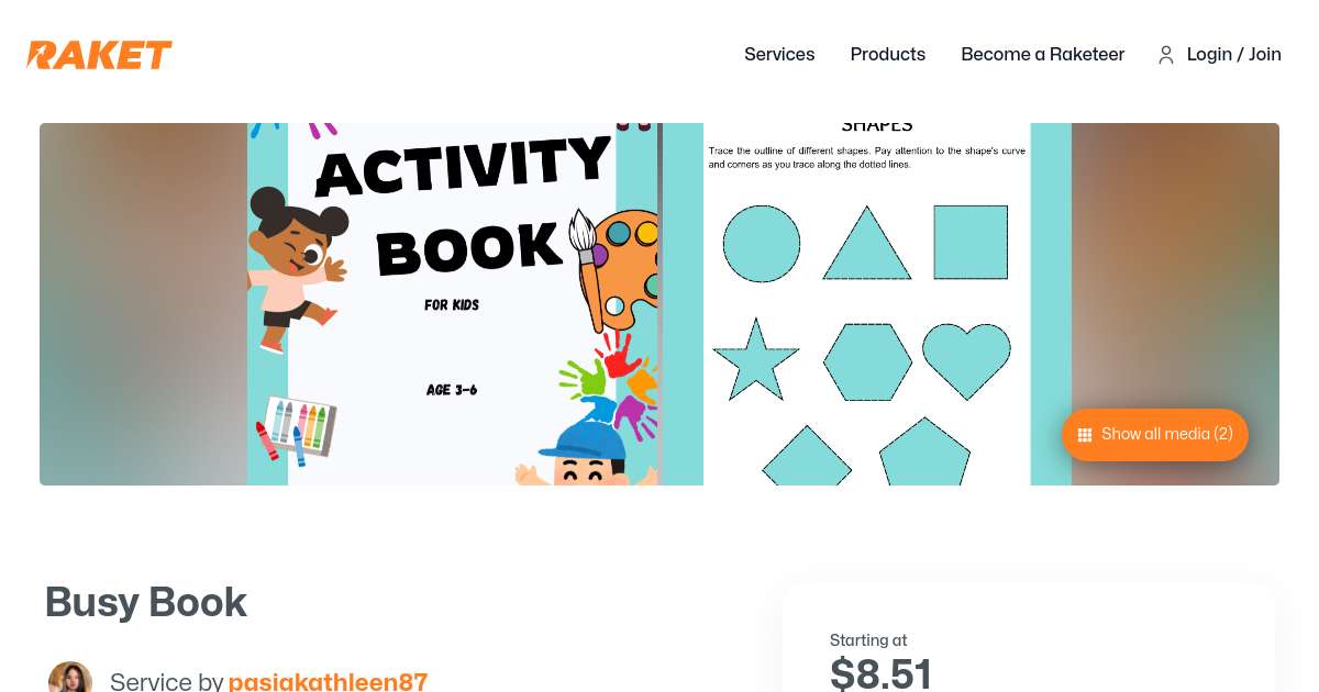 Busy Book by pasiakathleen87 - Raket.PH