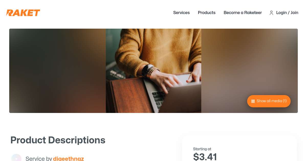 Product Descriptions by digeethngz - Raket.PH