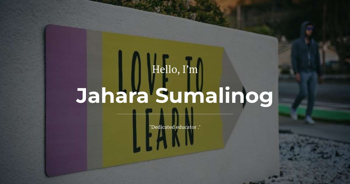 Jahara Sumalinog