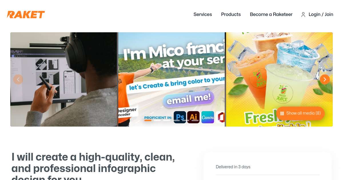 I will create a high-quality, clean, and professional infographic ...