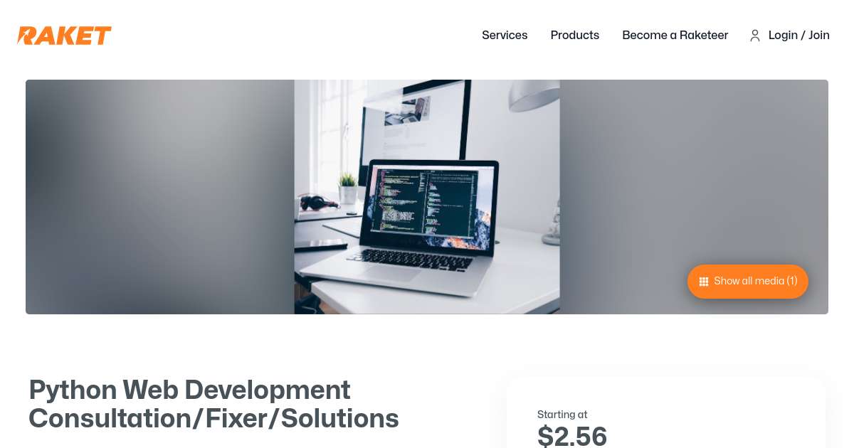 Python Web Development Consultation/Fixer/Solutions by rkart - Raket.PH