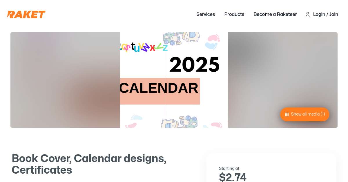 Book Cover, Calendar designs, Certificates by pjairakae1 - Raket.PH