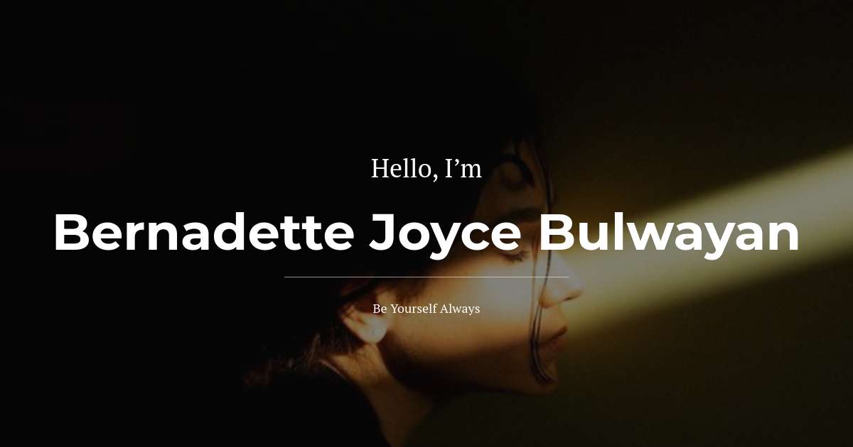 Bernadette Joyce Bulwayan
