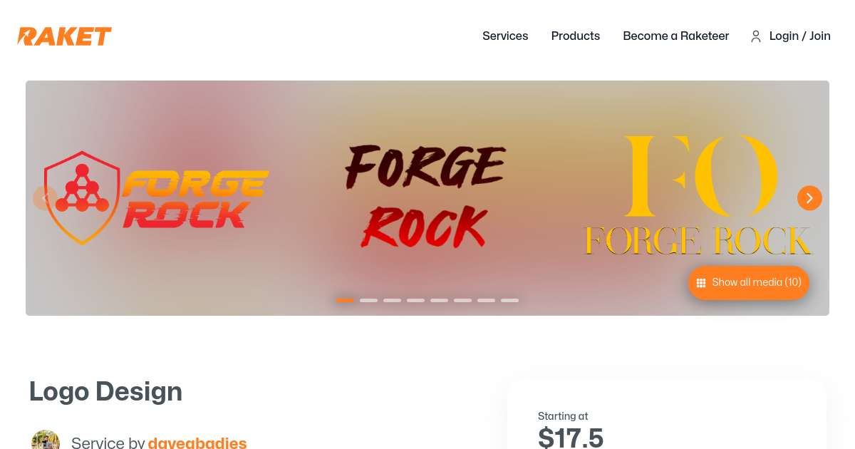 Logo Design by daveabadies - Raket.PH