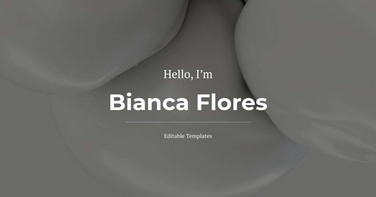 Bianca Flores
