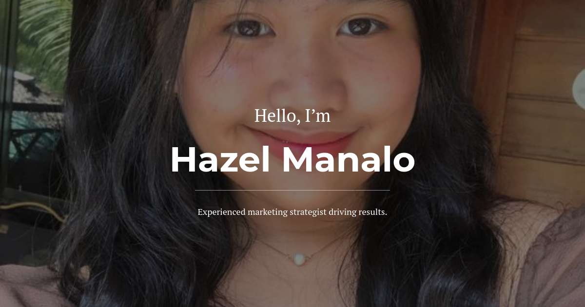 Hazel Manalo