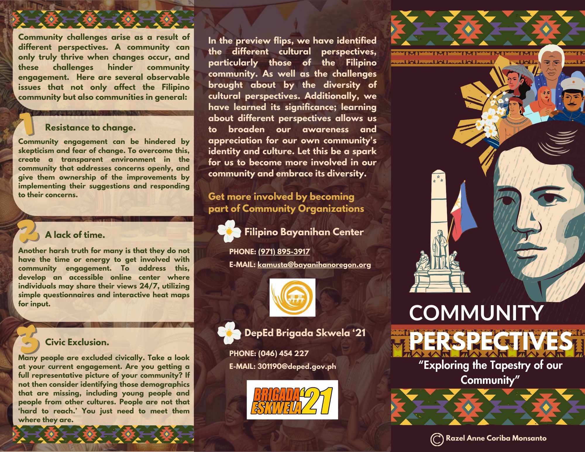 Travel Brochure Examples For Students Tagalog - Infoupdate.org