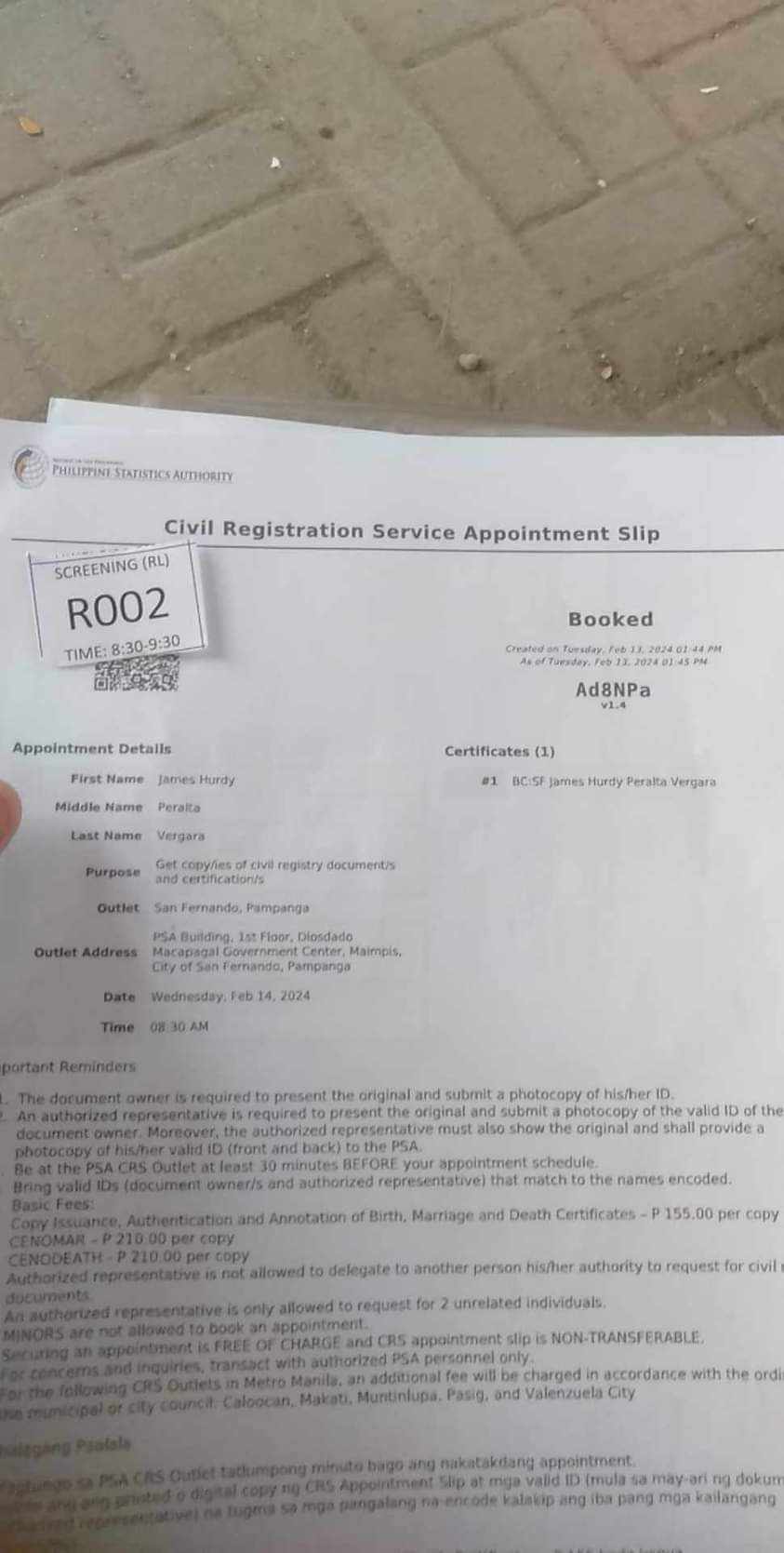 NBI CLEARANCE (Certificate Payment is Included) by dyraldmaecanlas - Raket.PH