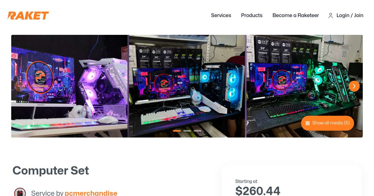 Computer Set by pcmerchandise - Raket.PH