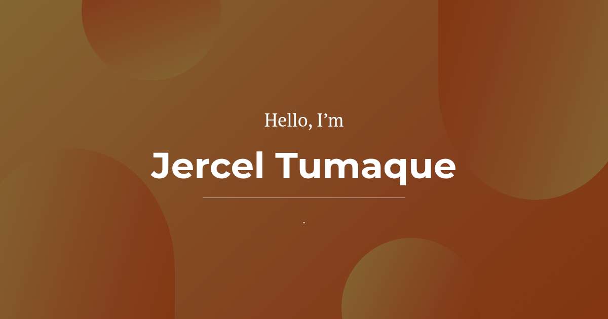 Jercel Tumaque