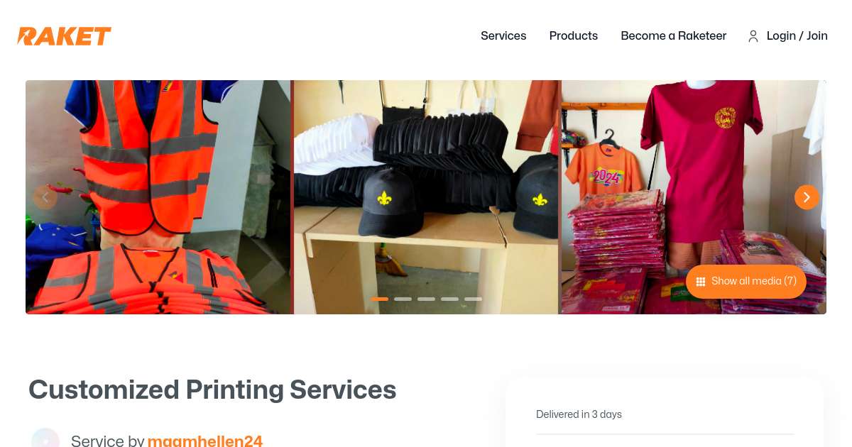 Customized Printing Services by maamhellen24 - Raket.PH