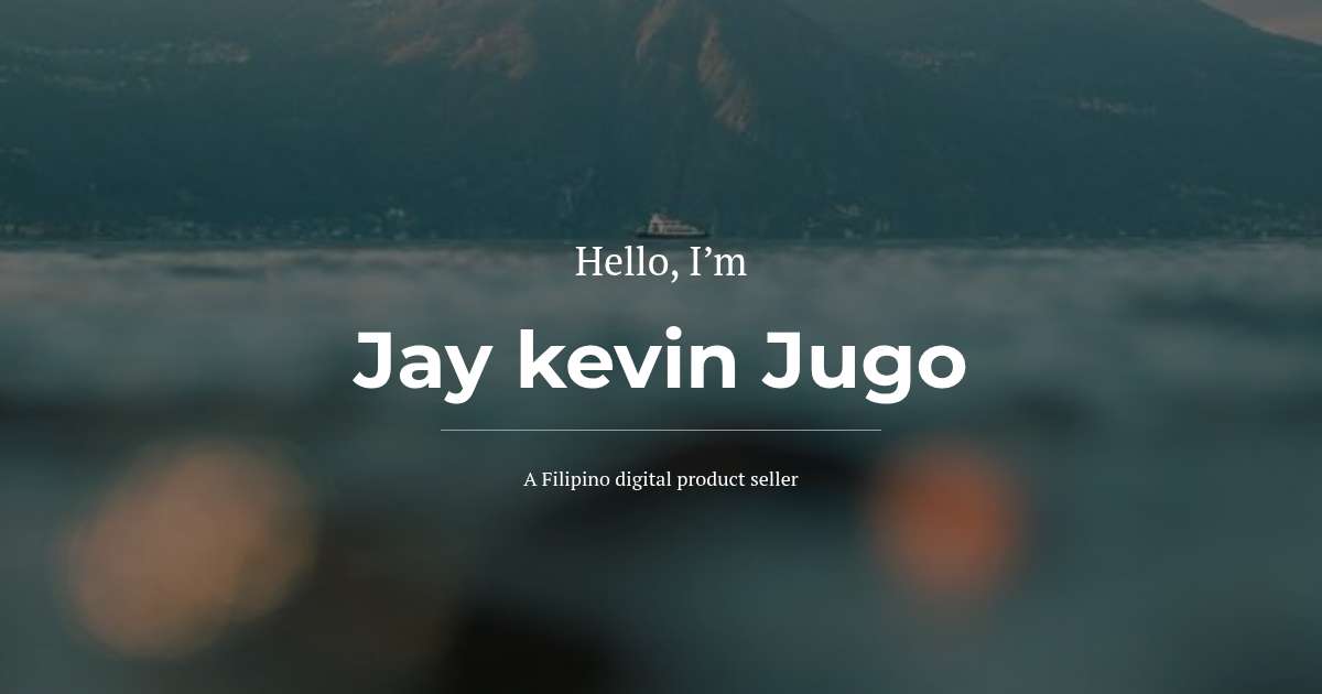 Jay kevin Jugo