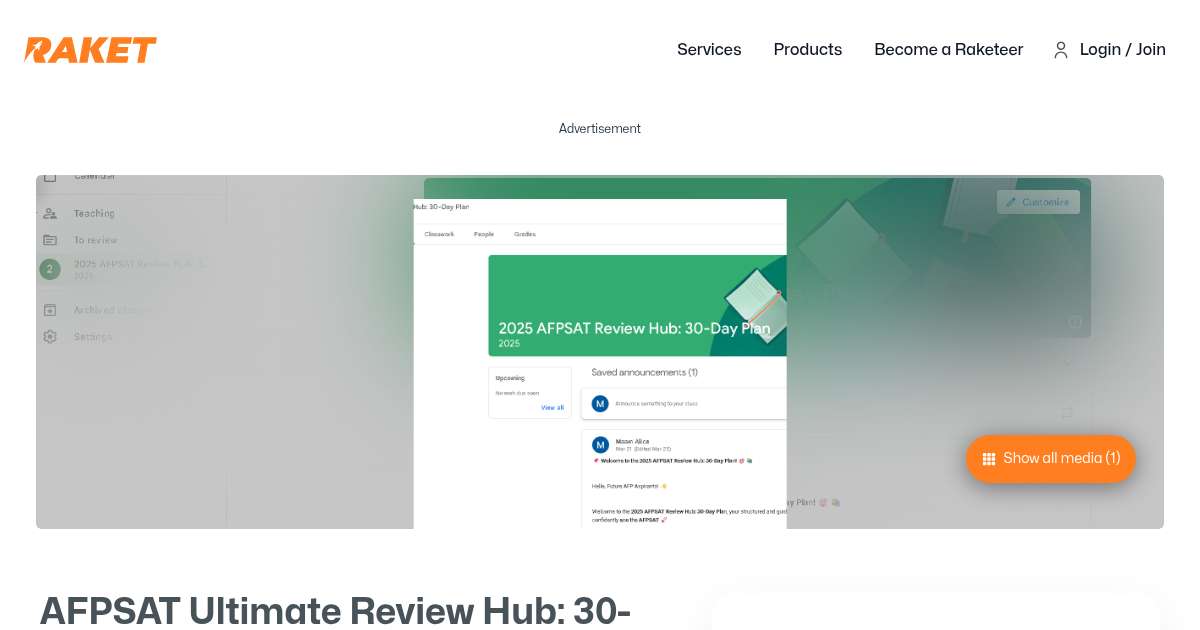 AFPSAT Ultimate Review Hub: 30-Day Plan by maam_alice_at_your_service ...