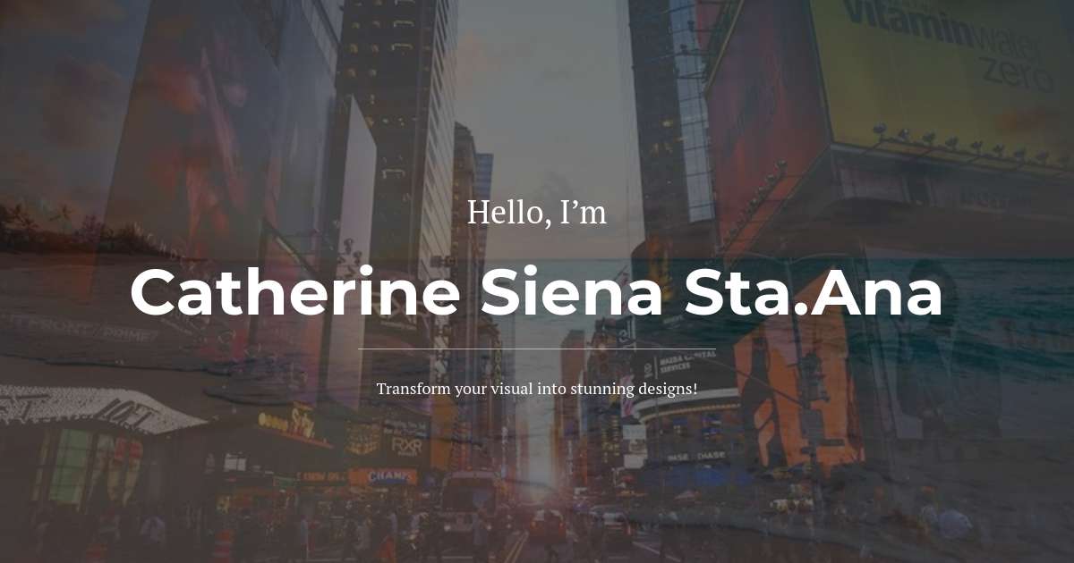 Catherine Siena Sta.Ana