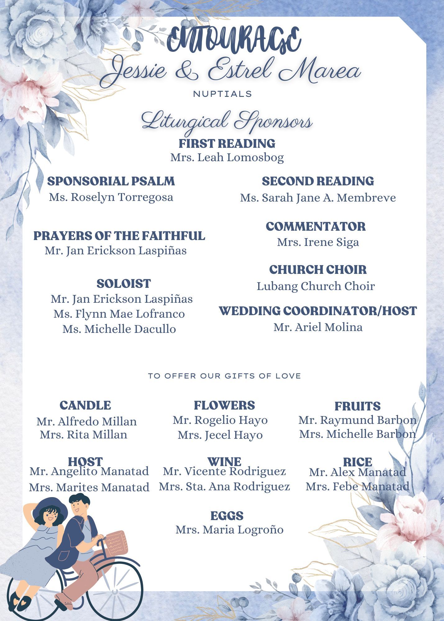 Wedding Invitation Wording Entourage Jay & Ram Wedding Invitation