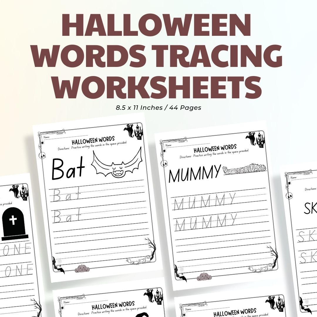 Halloween Handwriting Worksheets Halloween ABC Order Worksheets