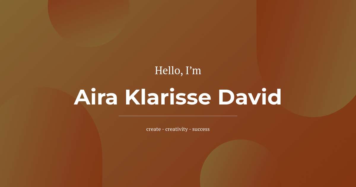 Aira Klarisse David