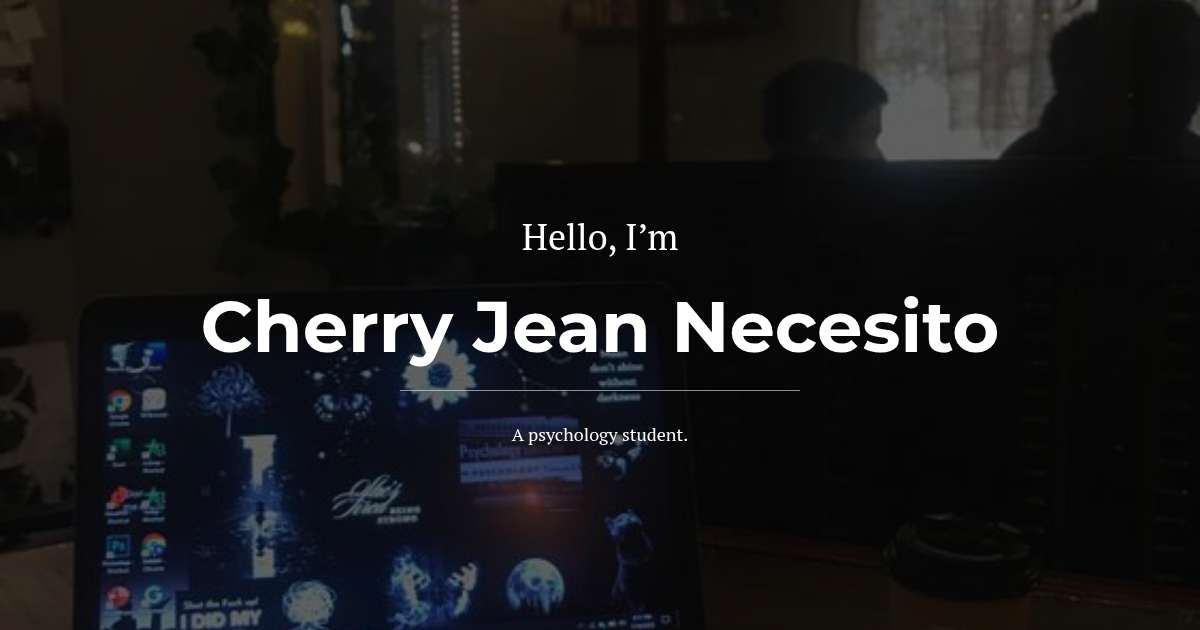 Cherry Jean Necesito