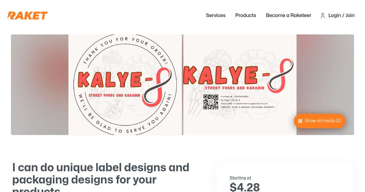 I can do unique label designs and packaging designs for your products ...