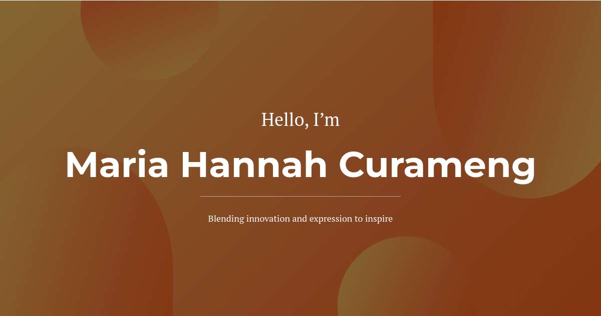 Maria Hannah Curameng