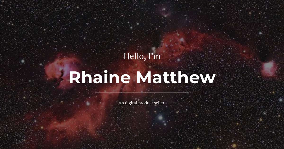 Rhaine Matthew